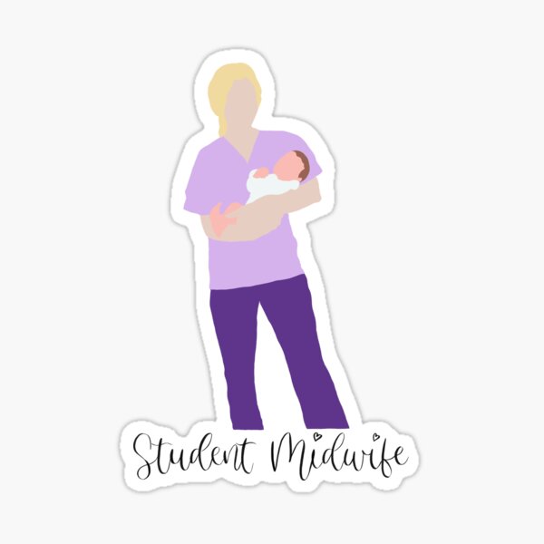 "Student Midwife" Sticker for Sale by Lowrig | Redbubble