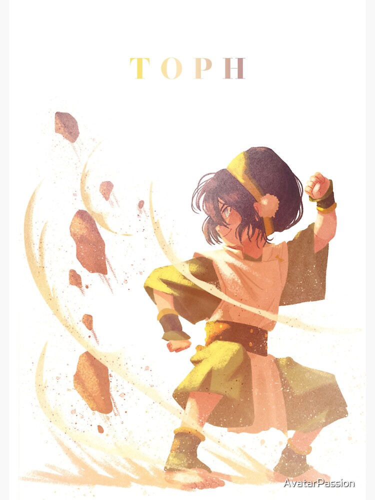 "Toph Earthbending illustration - Avatar The Last Airbender ATLA ...