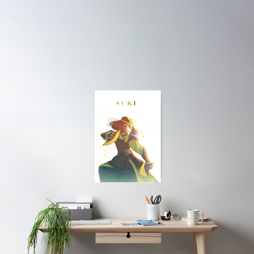 Póster «Ilustración de Suki Fight - Avatar The Last Airbender ATLA» de ...
