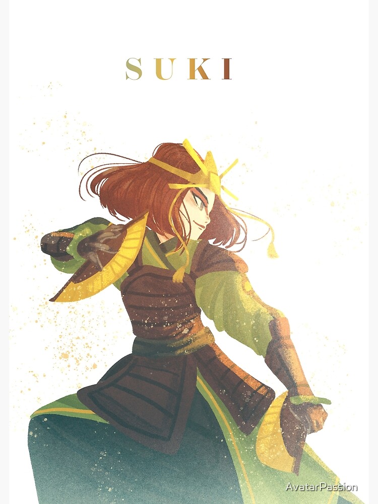 Póster «Ilustración de Suki Fight - Avatar The Last Airbender ATLA» de ...