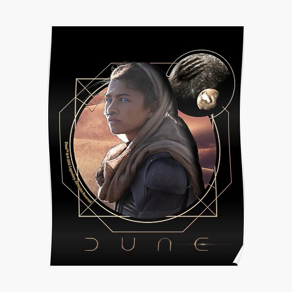 "Dune (2020 - 2021 film) - Chani Character Graphic Art" Poster for Sale ...