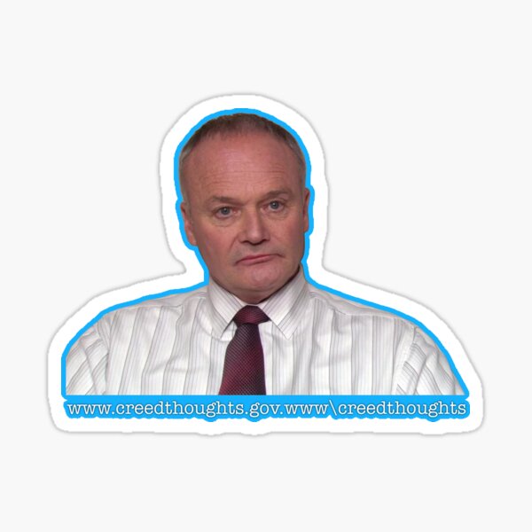 "The Office Creed Thoughts" Sticker for Sale by madisonjac | Redbubble