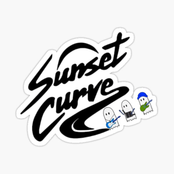 "Julie and the phantoms, sunset curve" Sticker by azharo | Redbubble