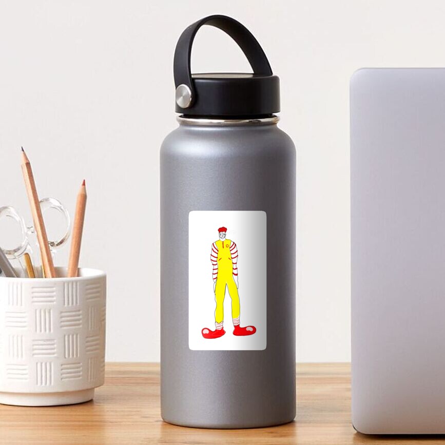 Ronald Mcdonald Sexy Fanart Sticker For Sale By Wolfaddict07 Redbubble