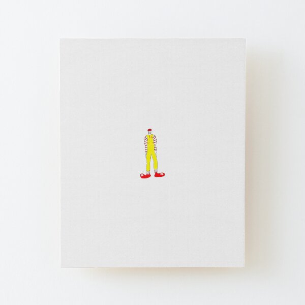 Ronald Mcdonald Sexy Fanart Mounted Print For Sale By Wolfaddict07