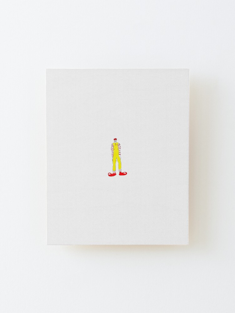 Ronald Mcdonald Sexy Fanart Mounted Print For Sale By Wolfaddict07