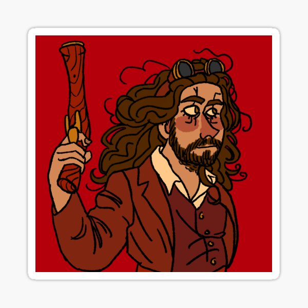 "Gunpowder Tim" Sticker for Sale by transgoondis | Redbubble