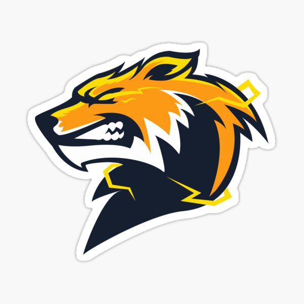 "Thunder Fox Esports" Sticker for Sale by electricmuse | Redbubble