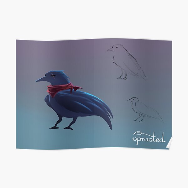 "Corvus concept" Poster for Sale by crabgames | Redbubble