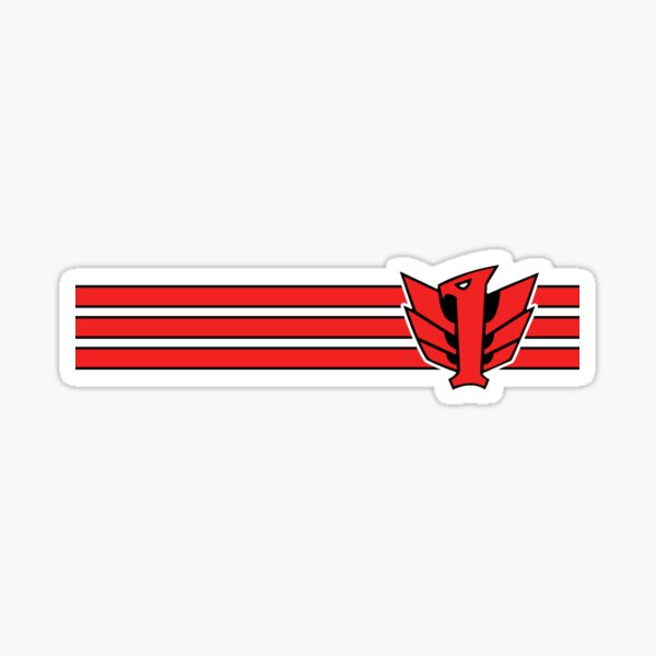 "Eagle Racing Stripes" Sticker for Sale by NerdiousBrands | Redbubble