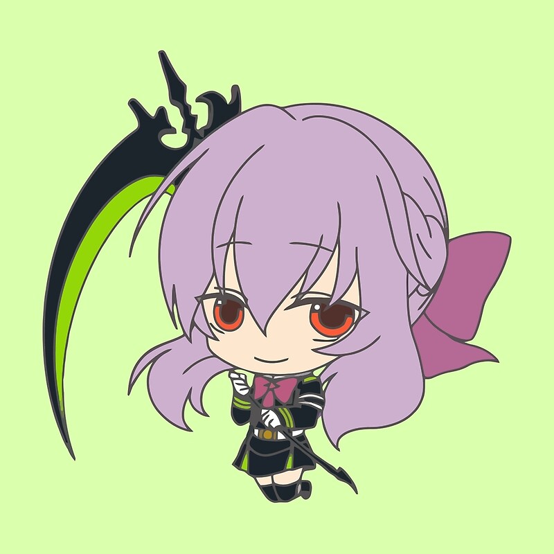 "Shinoa Hiragi Chibi" by Chibify | Redbubble