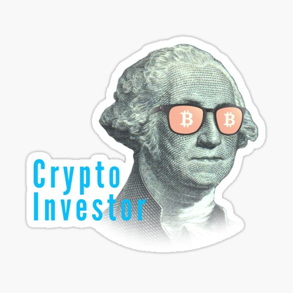 "Crypto Investor USD" Sticker for Sale by Cryptohaven | Redbubble