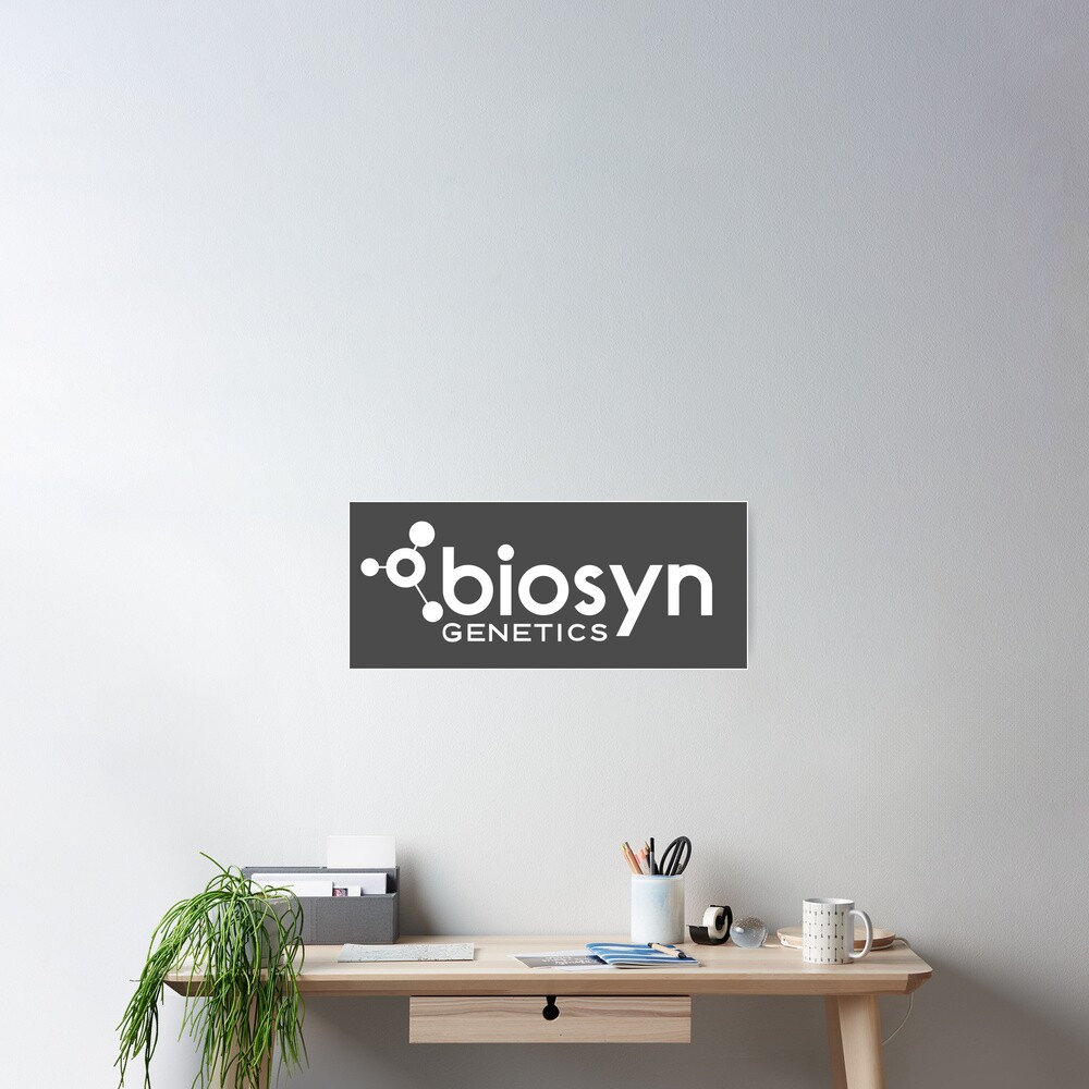 "Jurassic Biosyn Genetics" Poster by TharinWhite | Redbubble