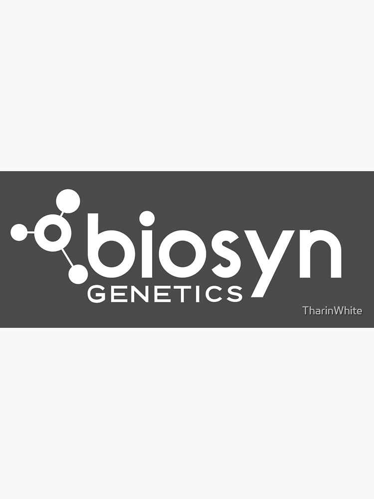 "Jurassic Biosyn Genetics" Poster by TharinWhite | Redbubble