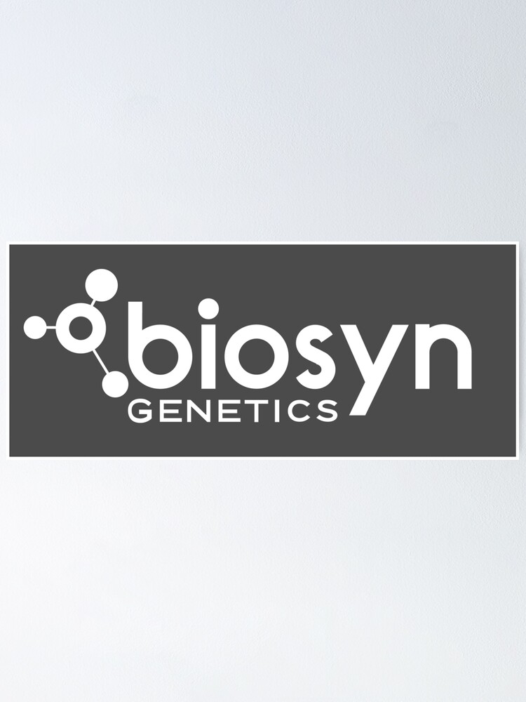 "Jurassic Biosyn Genetics" Poster by TharinWhite | Redbubble