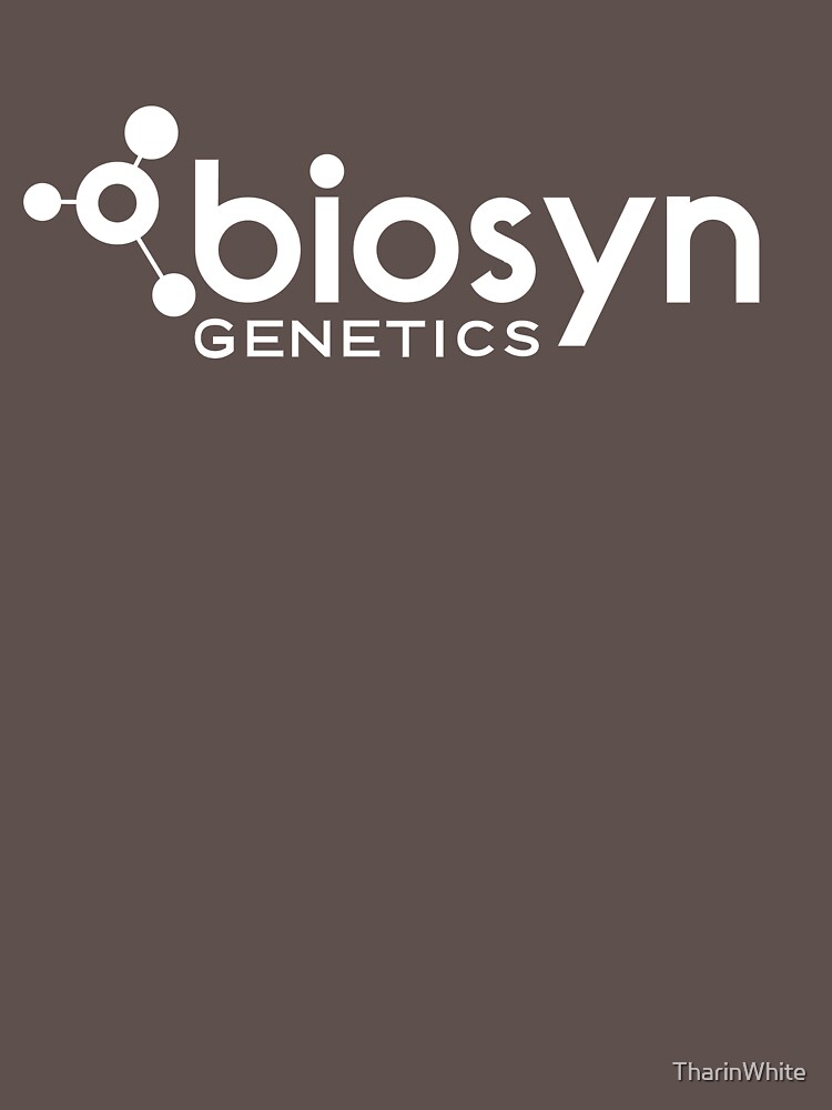 "Jurassic Biosyn Genetics" T-shirt for Sale by TharinWhite | Redbubble ...
