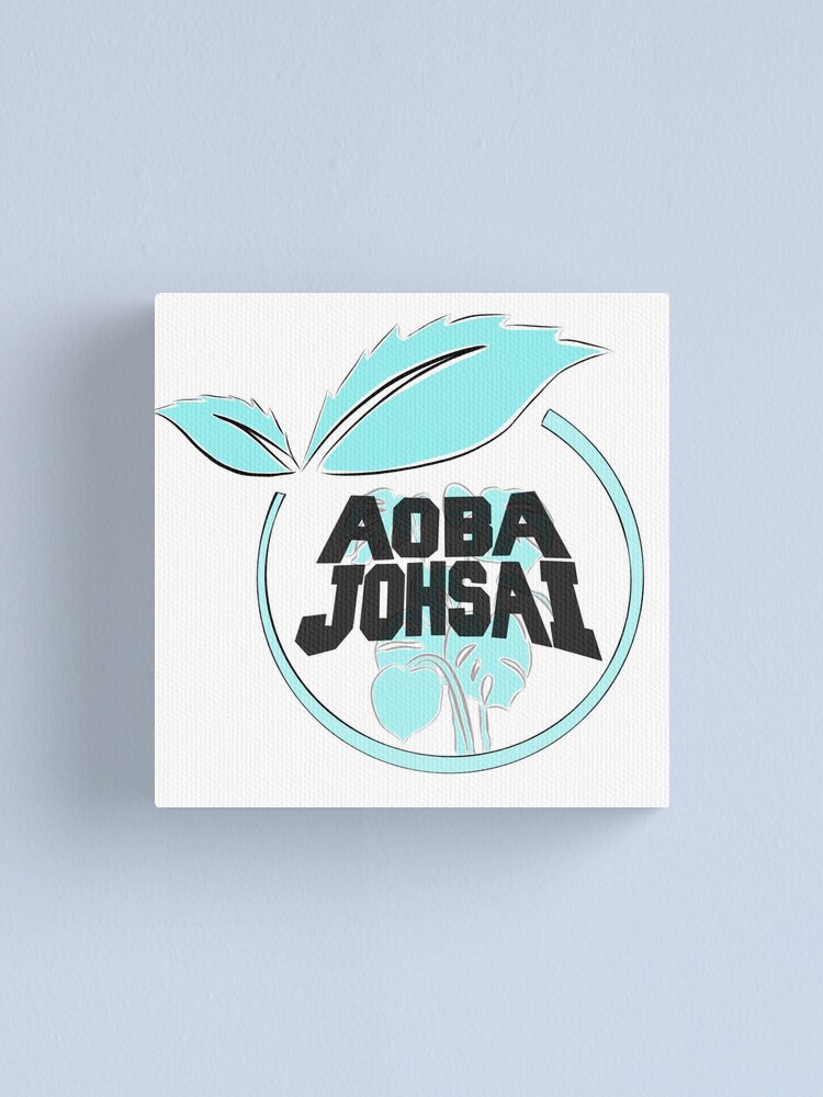 "Aoba Johsai Plant Logo" Canvas Print by Doritosaurus42 | Redbubble