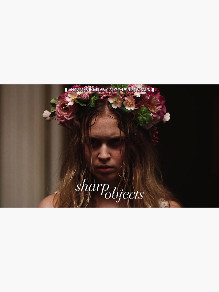 "Sharp Objects - Amma Crellin" Sticker by azaragoza25 | Redbubble