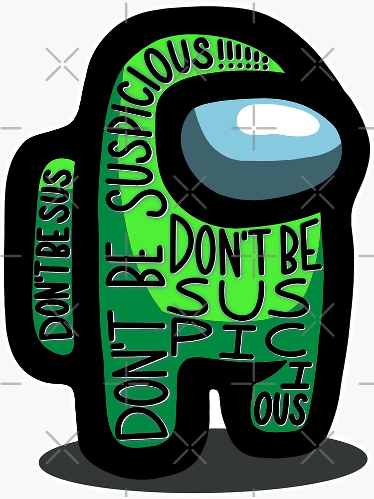 "Lime Green Crew Mate" Sticker for Sale by mzztina | Redbubble