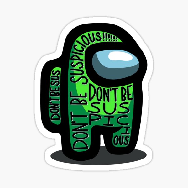 "Lime Green Crew Mate" Sticker for Sale by mzztina | Redbubble