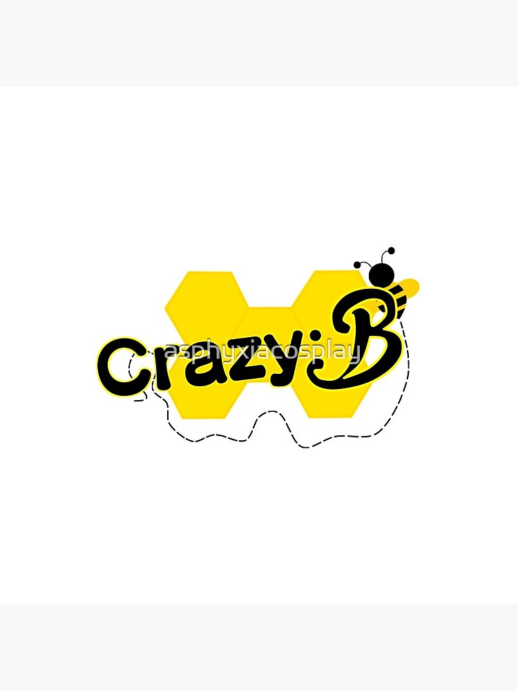 "Crazy:B" Pin for Sale by asphyxiacosplay | Redbubble