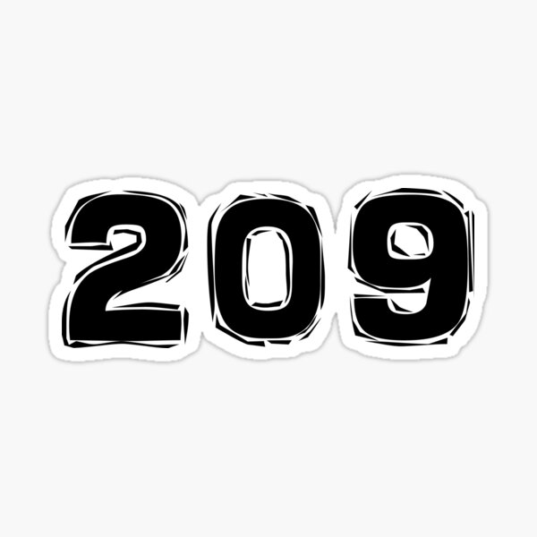 Area Code 209 Gifts & Merchandise | Redbubble