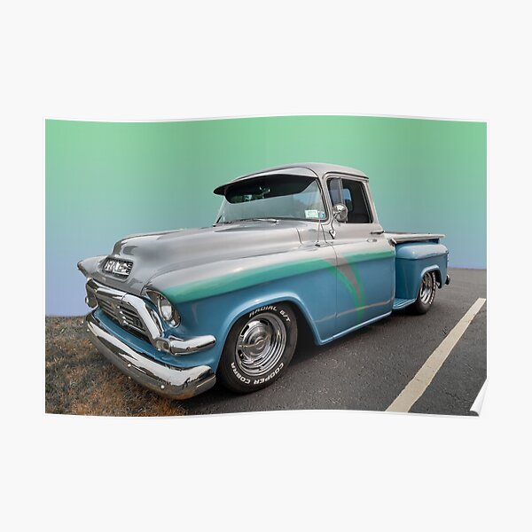 "GMC Custom" Poster for Sale by barkeypf | Redbubble