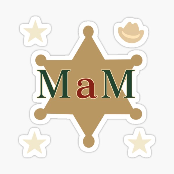 "MaM" Sticker by asphyxiacosplay | Redbubble