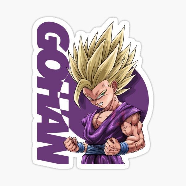 "Gohan Super Saiyan" Sticker for Sale by Sangnamlayvo | Redbubble