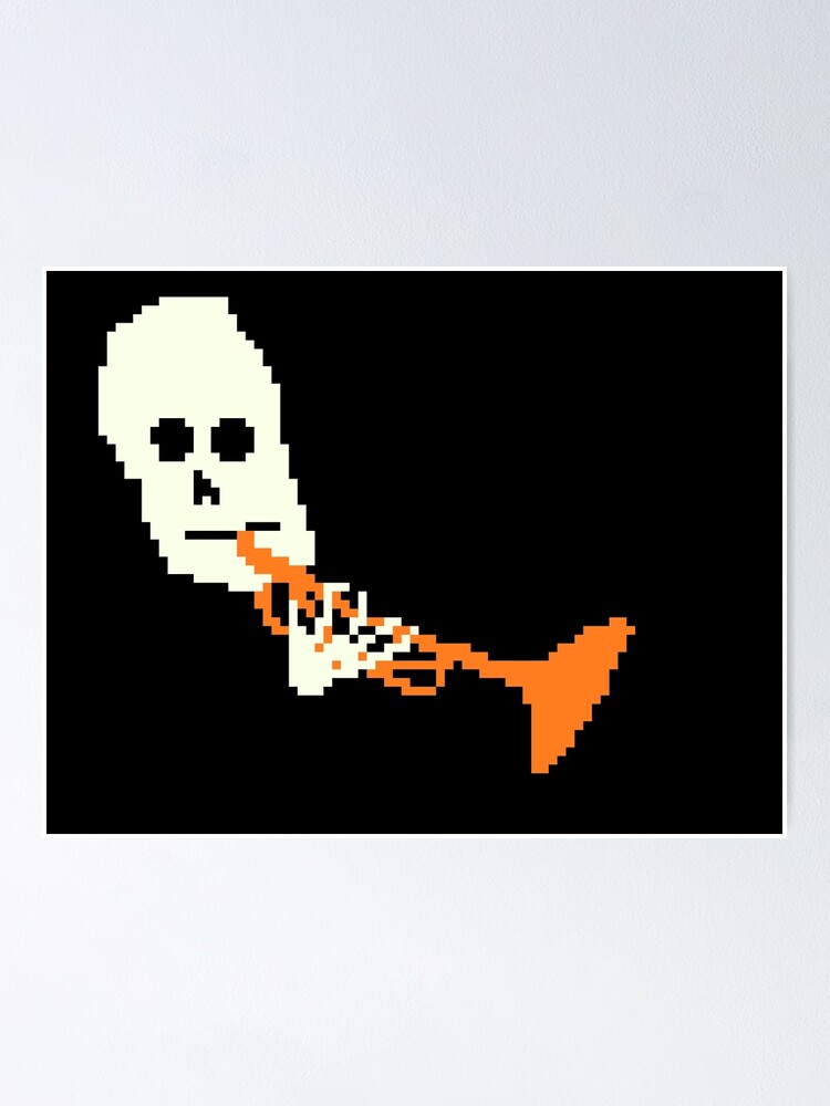 "Doot Doot Thank Mr.Skeltal spooky skeleton" Poster for Sale by ...