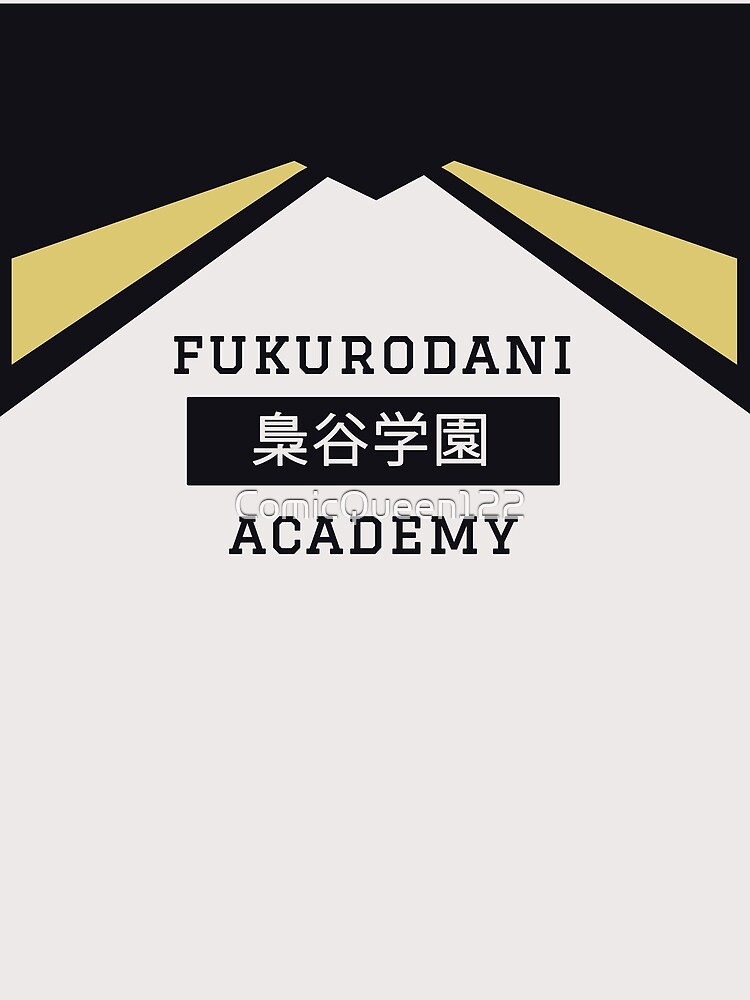Camiseta «Academia Fukurodani» de ComicQueen122 | Redbubble
