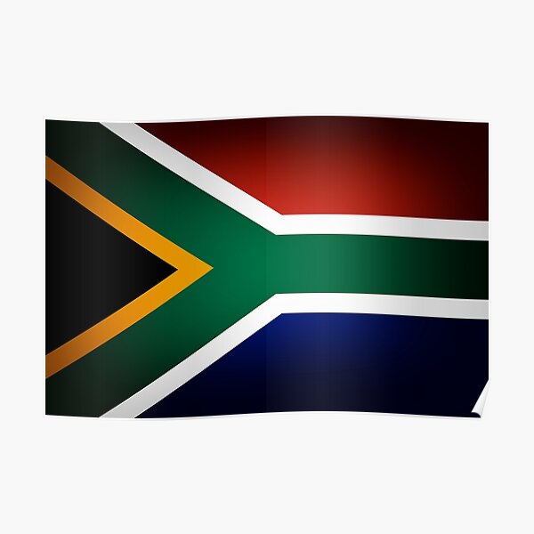 "Vintage South Africa flag" Poster for Sale by votsis | Redbubble