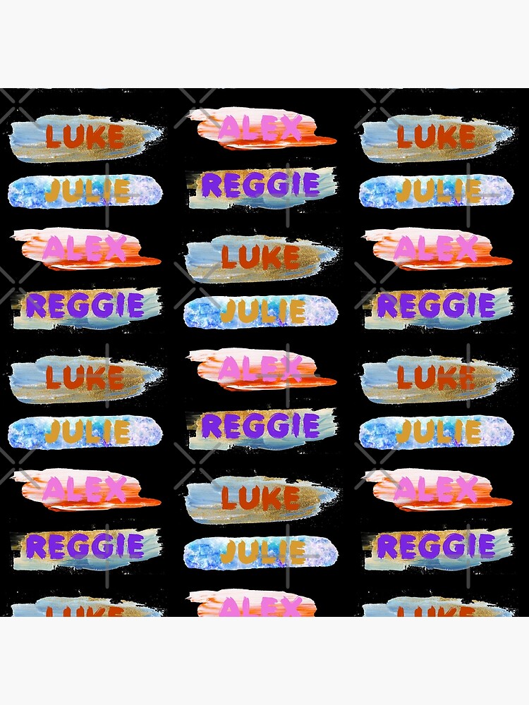 "Julie And The Phantoms Episode Name Tags Sunset Curve" Throw Pillow ...