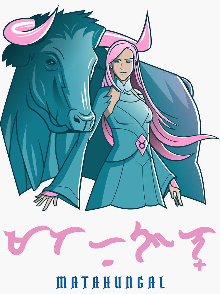 "Filipino Zodiac Sign: Matahungal (Taurus)" Sticker for Sale by ...