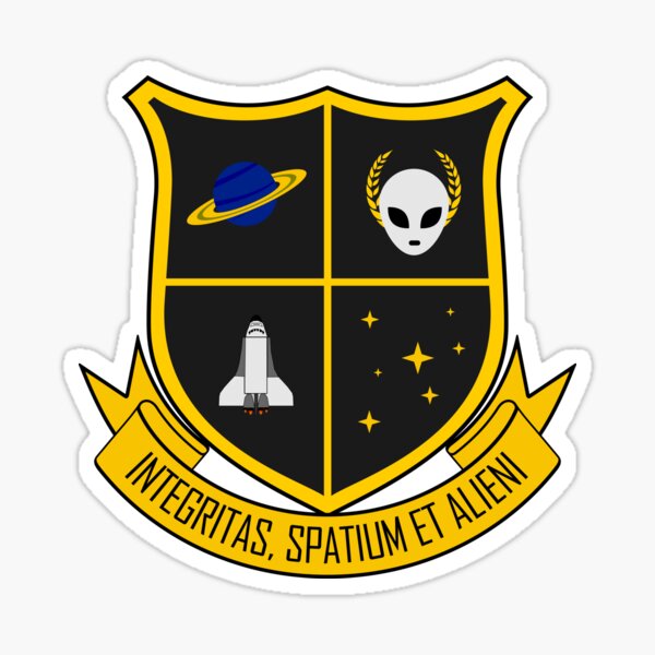 "Ad Infinitum Space College" Sticker for Sale by Katzinhatz | Redbubble