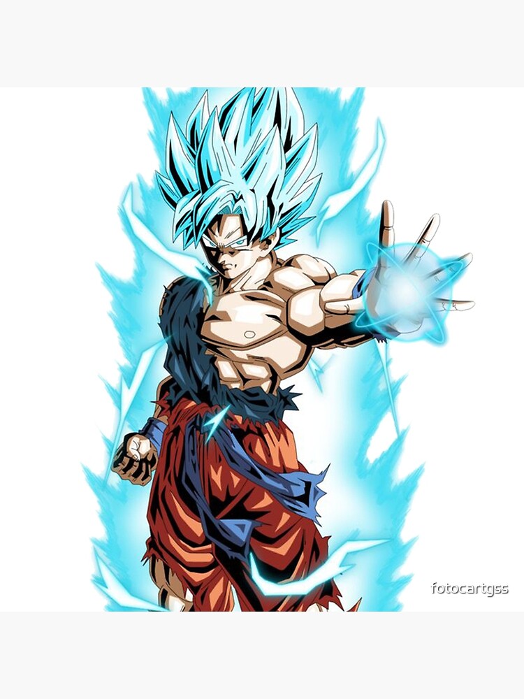 "Super Goku" Throw Pillow by fotocartgss | Redbubble