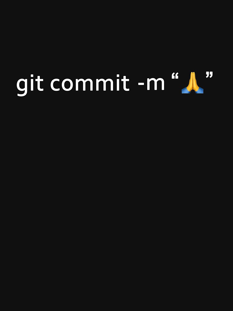 "Git Commit Funny Programmer" Essential T-Shirt for Sale by ...