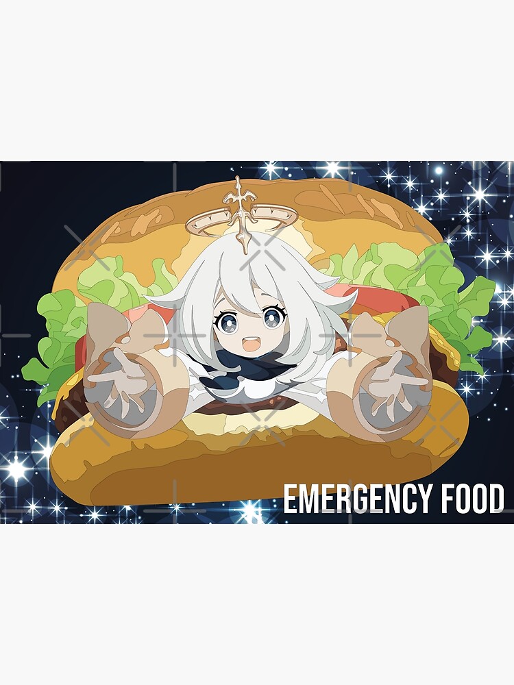"paimon emergency food" Poster by kiraisranga | Redbubble