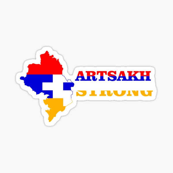 "Artsakh Strong" Sticker for Sale by ItsJustForYou | Redbubble