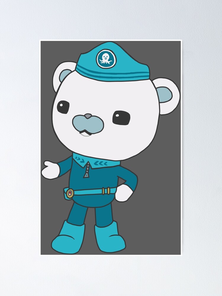 The Octonauts Captain Barnacles Poster By Sunriya Redbubble