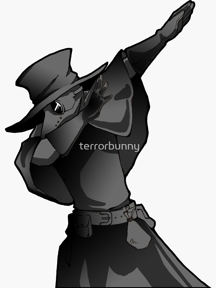 "Dr Dab" Sticker for Sale by terrorbunny | Redbubble