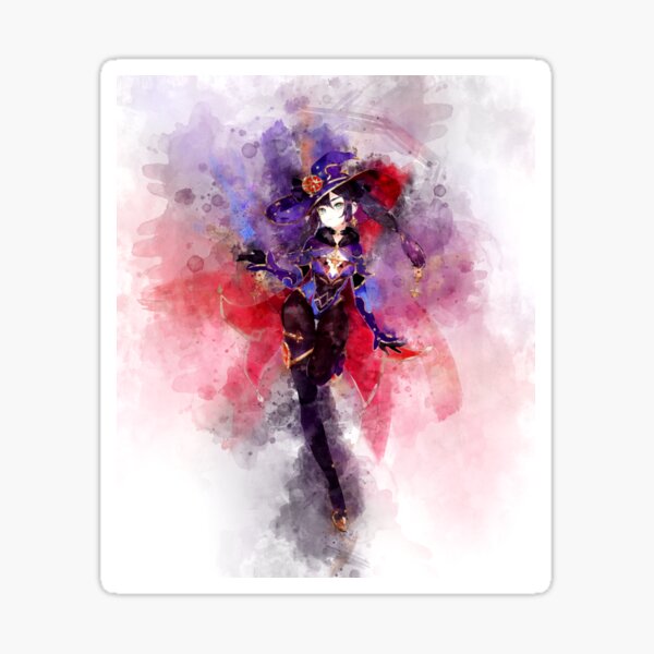 "Genshin Impact - Mona" Sticker for Sale by Stylizing4You | Redbubble