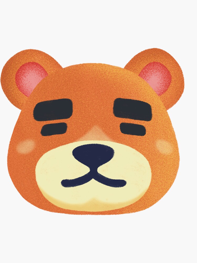 "Teddy" Sticker for Sale by lasselawrence | Redbubble