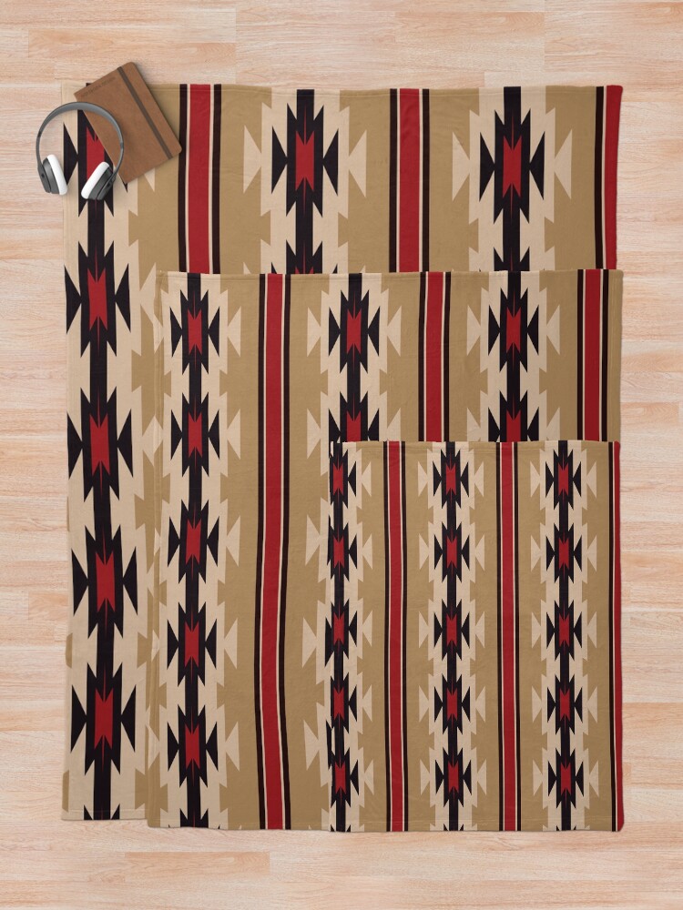 "Navajo Pattern" Throw Blanket for Sale by hellcom | Redbubble