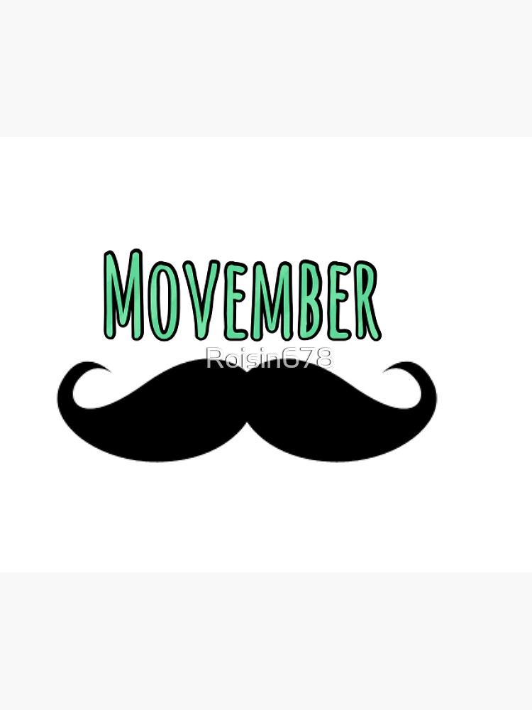 "Movember" Sticker by Roisin678 | Redbubble