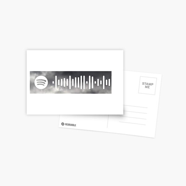 Taylor Swift Spotify Codes Postcards | Redbubble