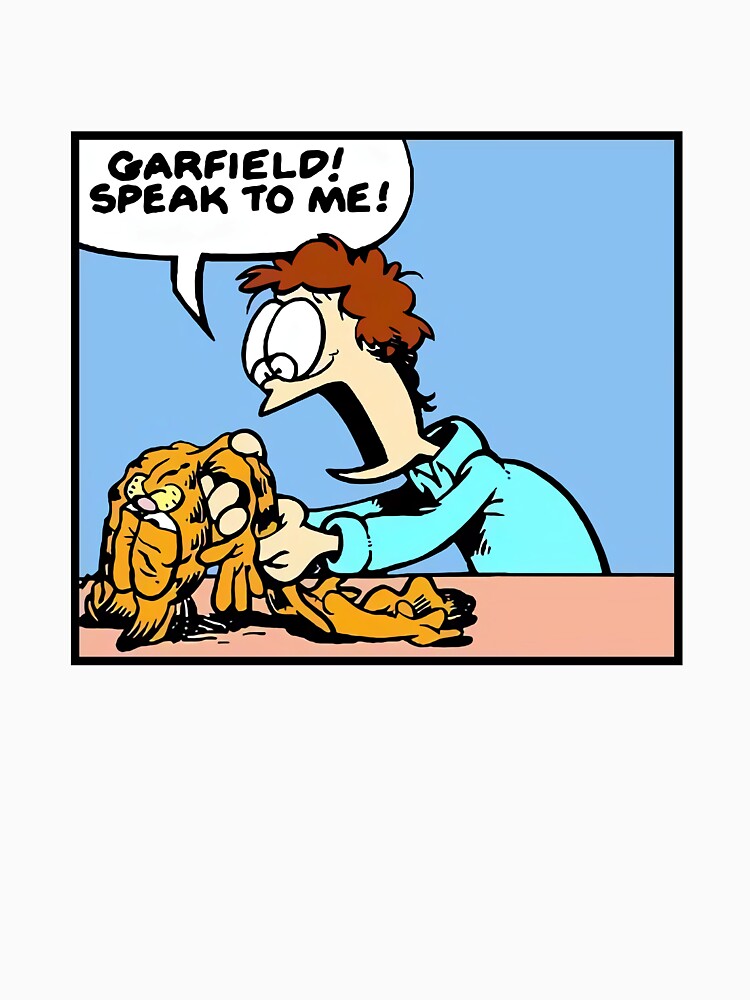 "Deflated Garfield" T-shirt by therealjeff | Redbubble