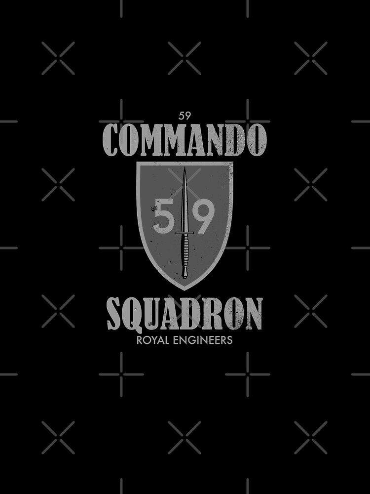 "59 Commando Squadron (distressed)" Sleeveless Top for Sale by ...