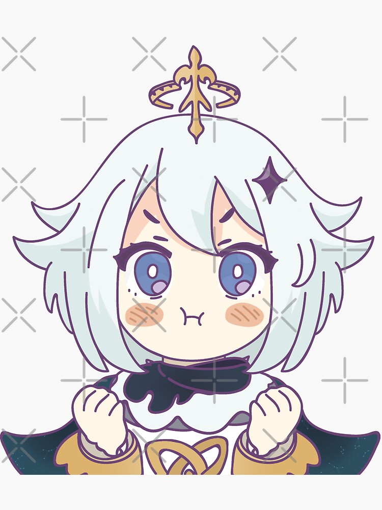 "Paimon pout" Sticker for Sale by Nezuneko | Redbubble