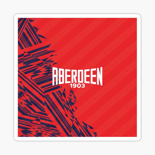 "ABERDEEN 94ᴴ (alt)" Sticker for Sale by ewartefacts | Redbubble